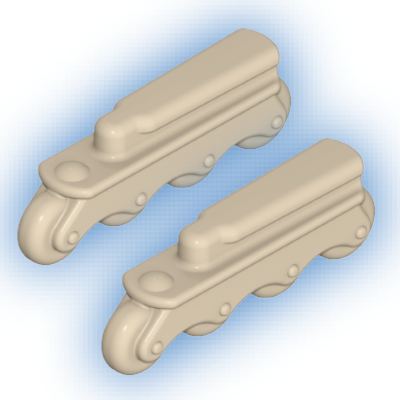 Playmobil 30 07 5963 Pair child-size Rollerblade skate and wheels ...